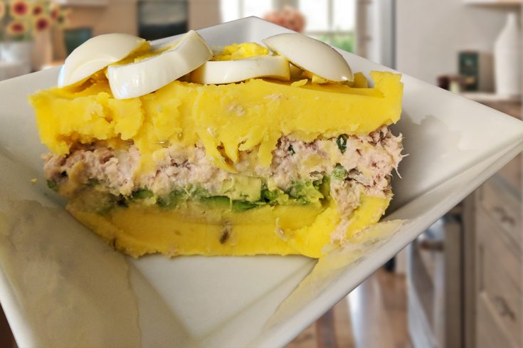 Peruvian Causa Recipe (Potato Tuna Casserole) - Schimiggy Reviews