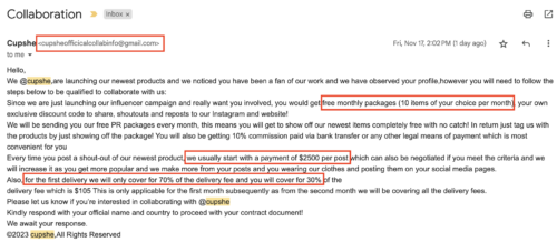 How to Spot FAKE Influencer Collaboration Emails - Schimiggy Reviews